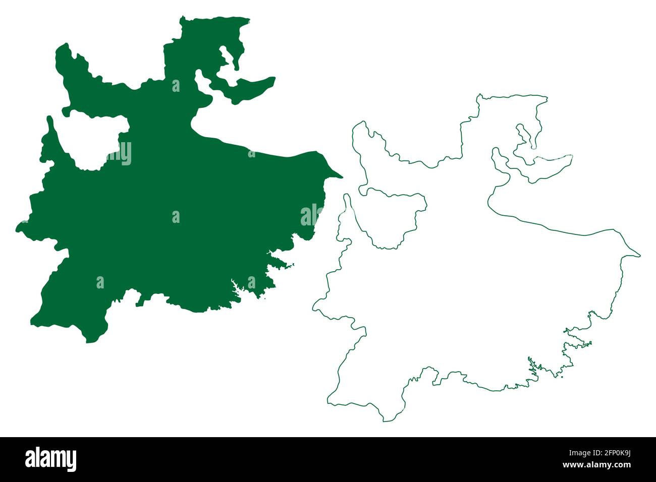 Neemuch district (Madhya Pradesh State, Ujjain division, Republic of ...