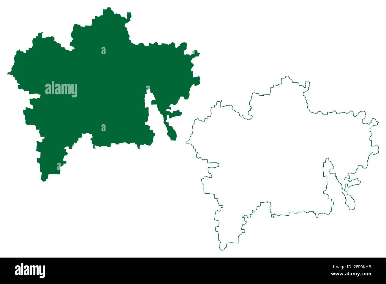 Ujjain district (Madhya Pradesh State, Ujjain division, Republic of ...