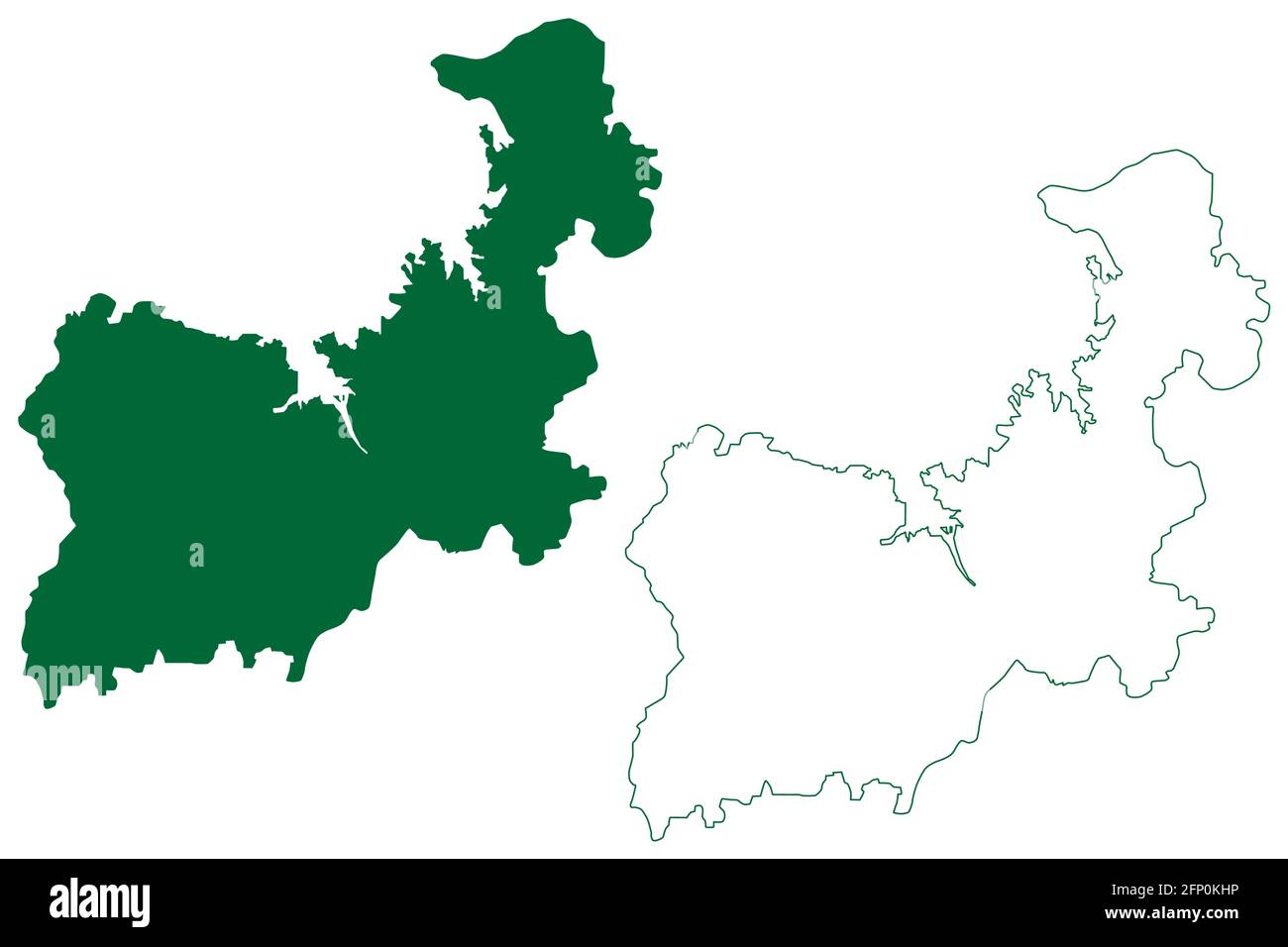 Mandsaur district (Madhya Pradesh State, Ujjain division, Republic of ...