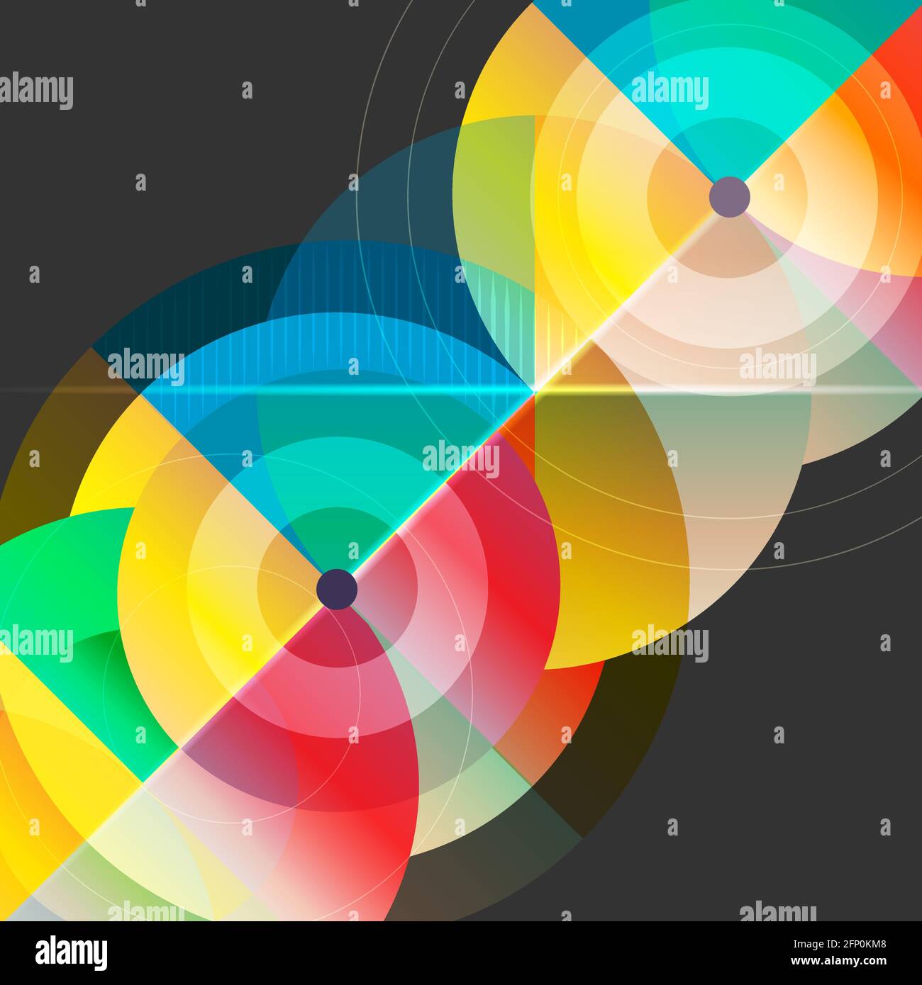 Geometric colorful abstract background template design Stock Vector ...