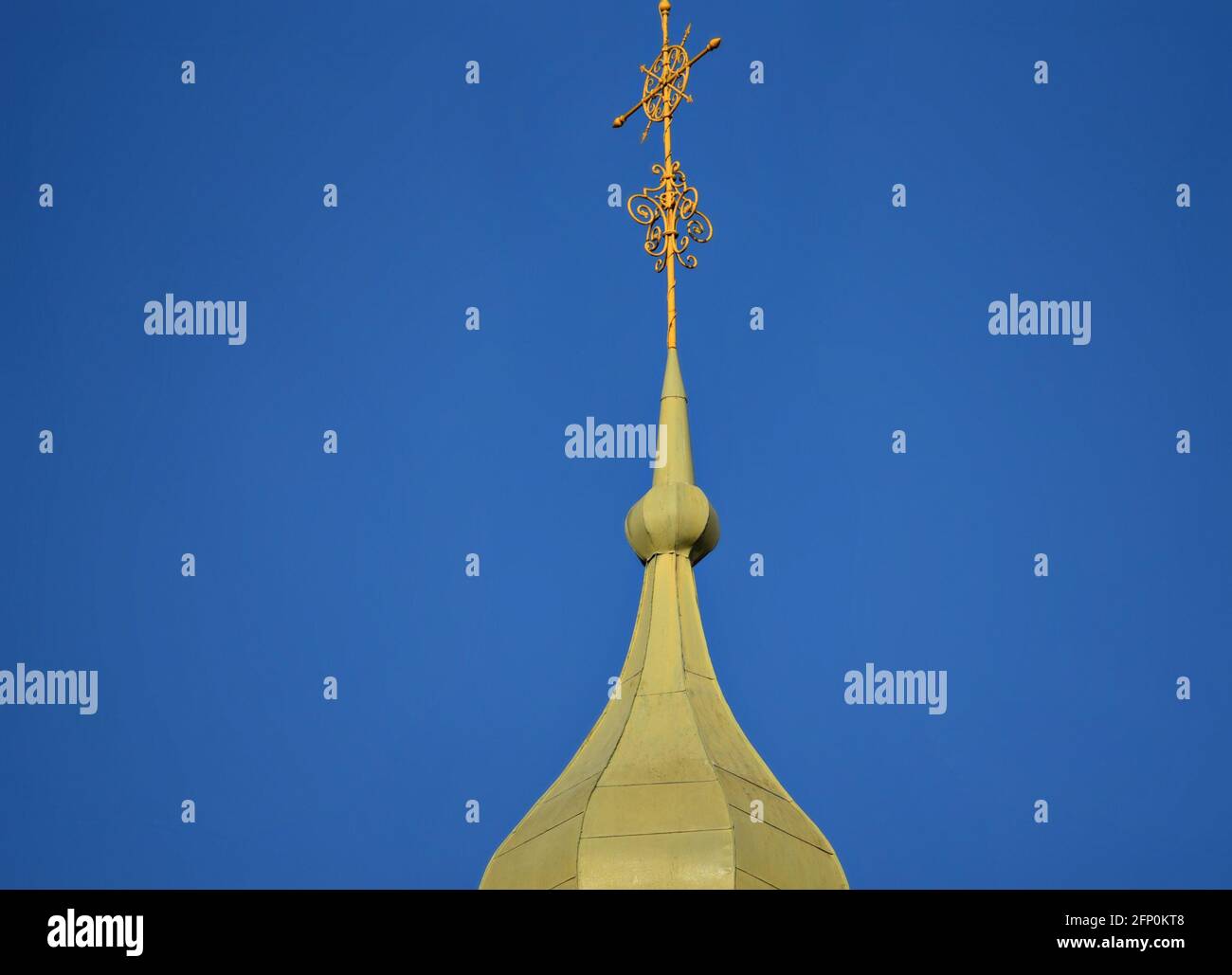 Gothic style bell tower architectural detail in Graz, the capital of ...