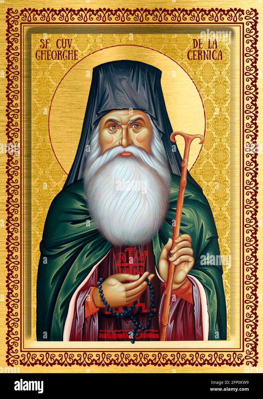 Orthodox byzantine iconography Stock Photo - Alamy