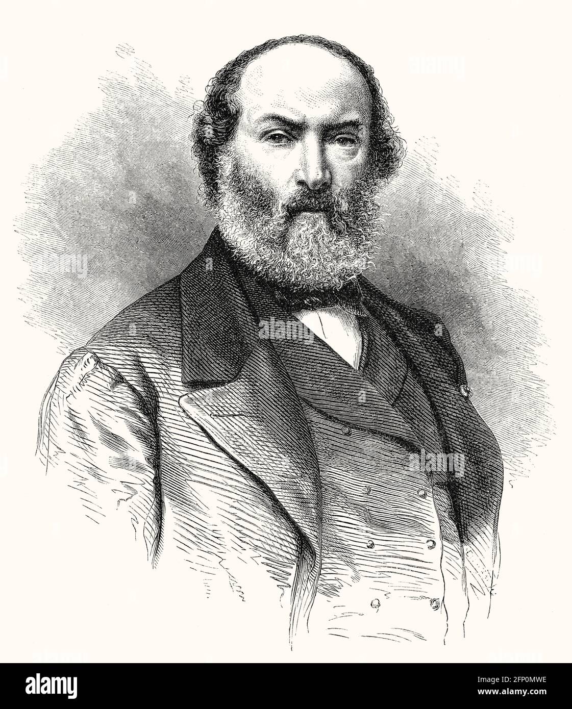 Étienne Pierre Théodore Rousseau, 1812 – 1867, a French painter of the ...