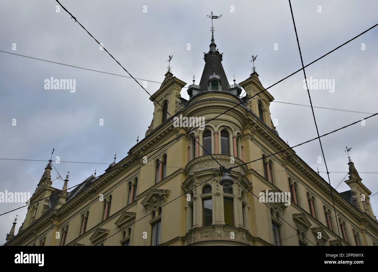 Gothic style building in Graz the capital of Styria, Austria Stock ...