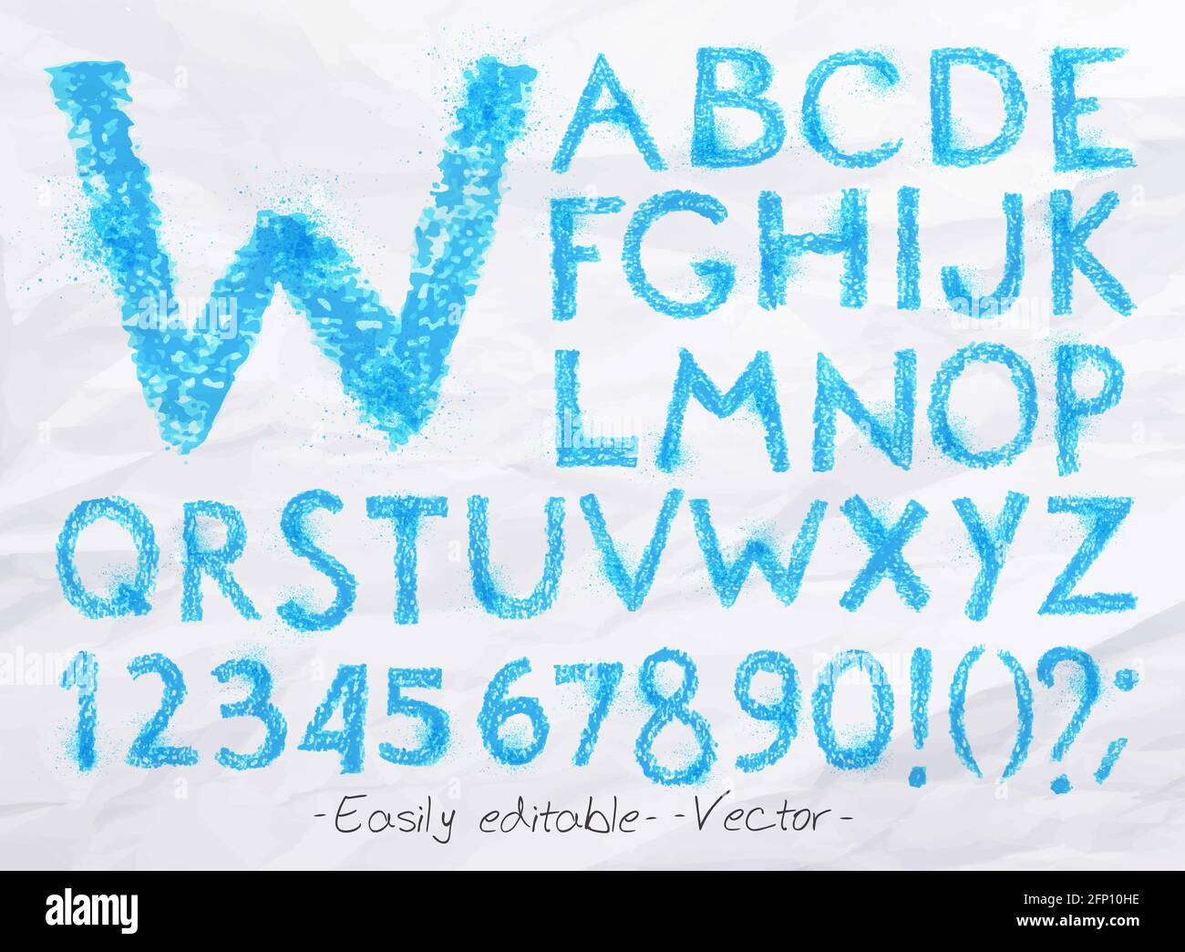 Pastel font hi-res stock photography and images - Alamy