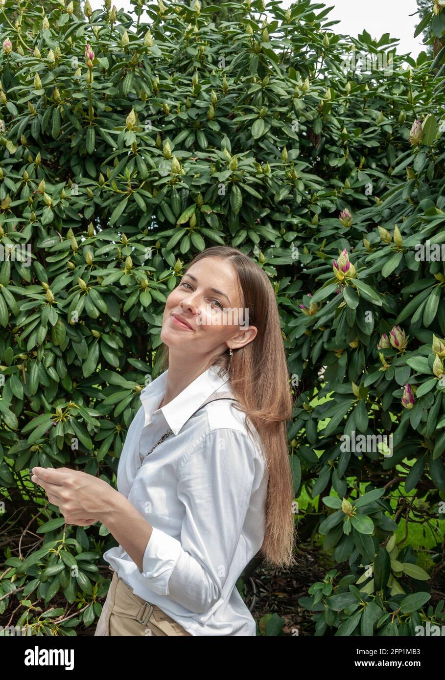 Woman looking directly at camera hi-res stock photography and images ...