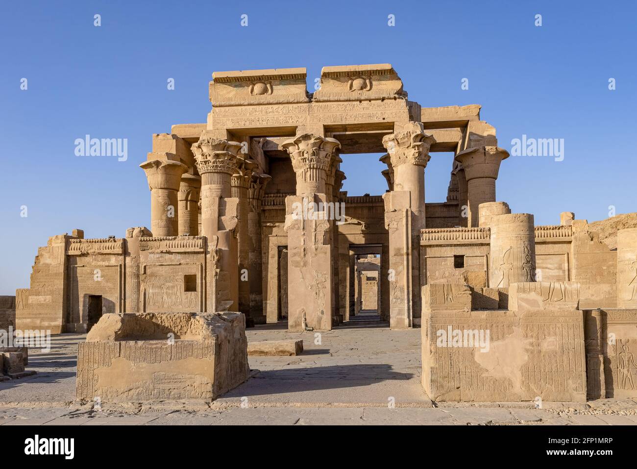 The Temple of Kom Ombo is an unusual double temple in the town of Kom ...
