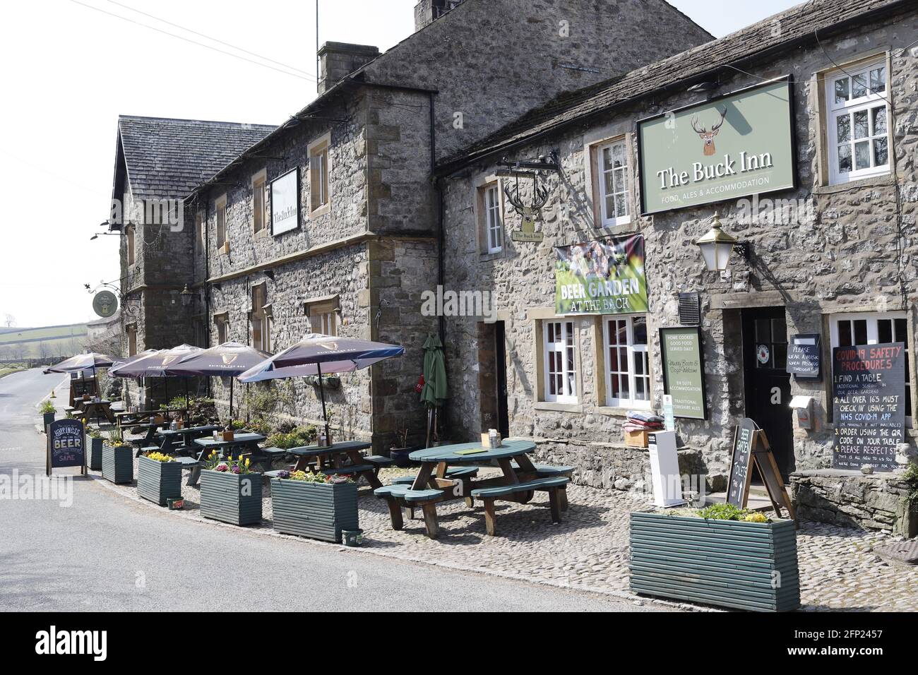 Malham Village, in North Yorkshire Stock Photo - Alamy
