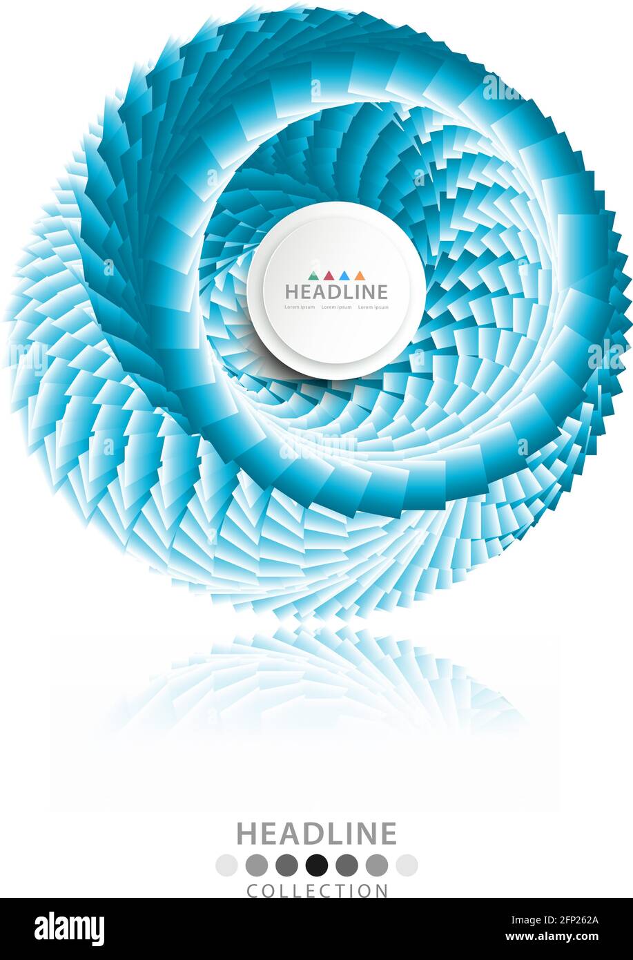 Brochure header colorful layout background template design collection ...