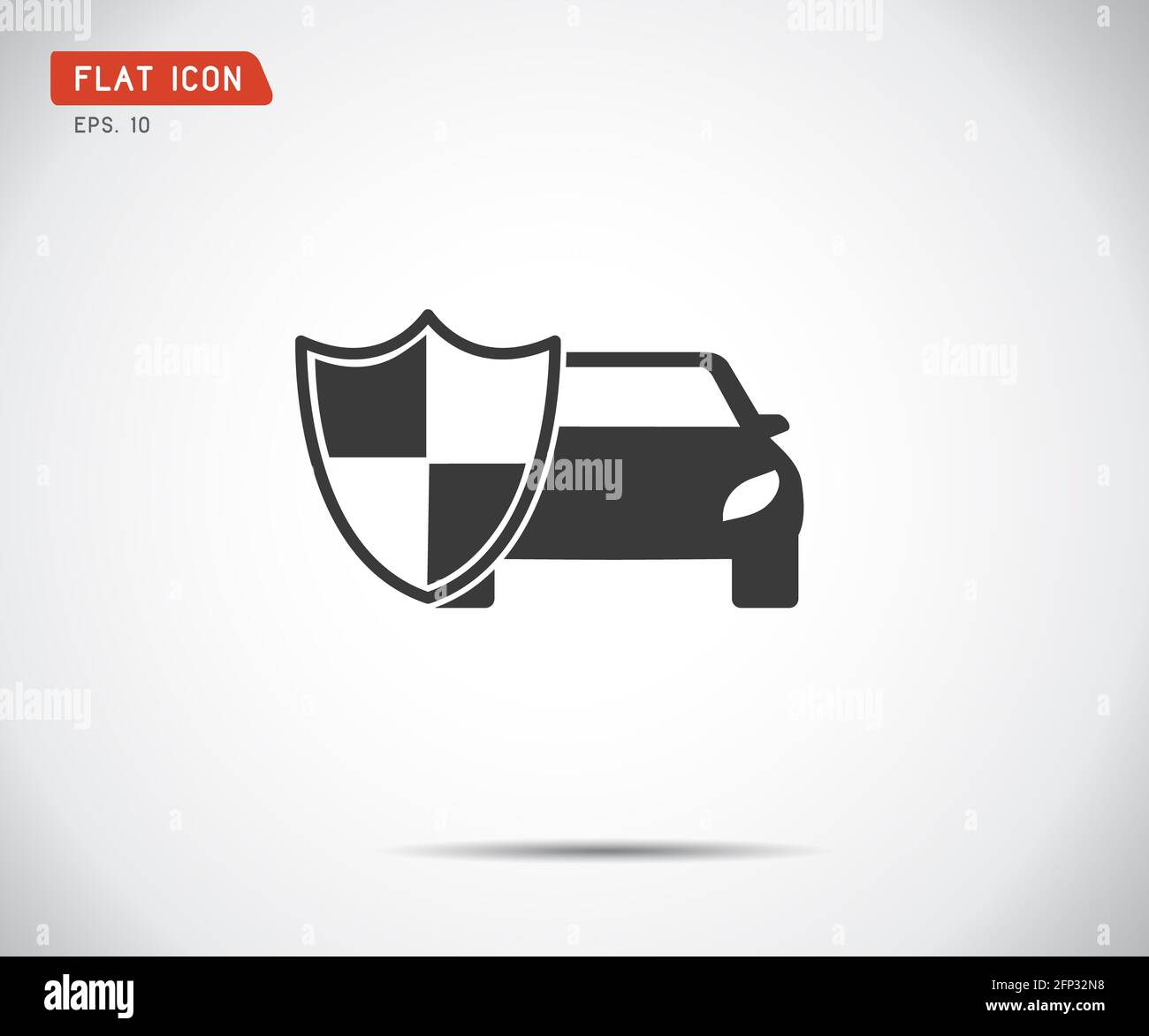 vehicle icon shield, auto car guard insurance logo vector illustration ...