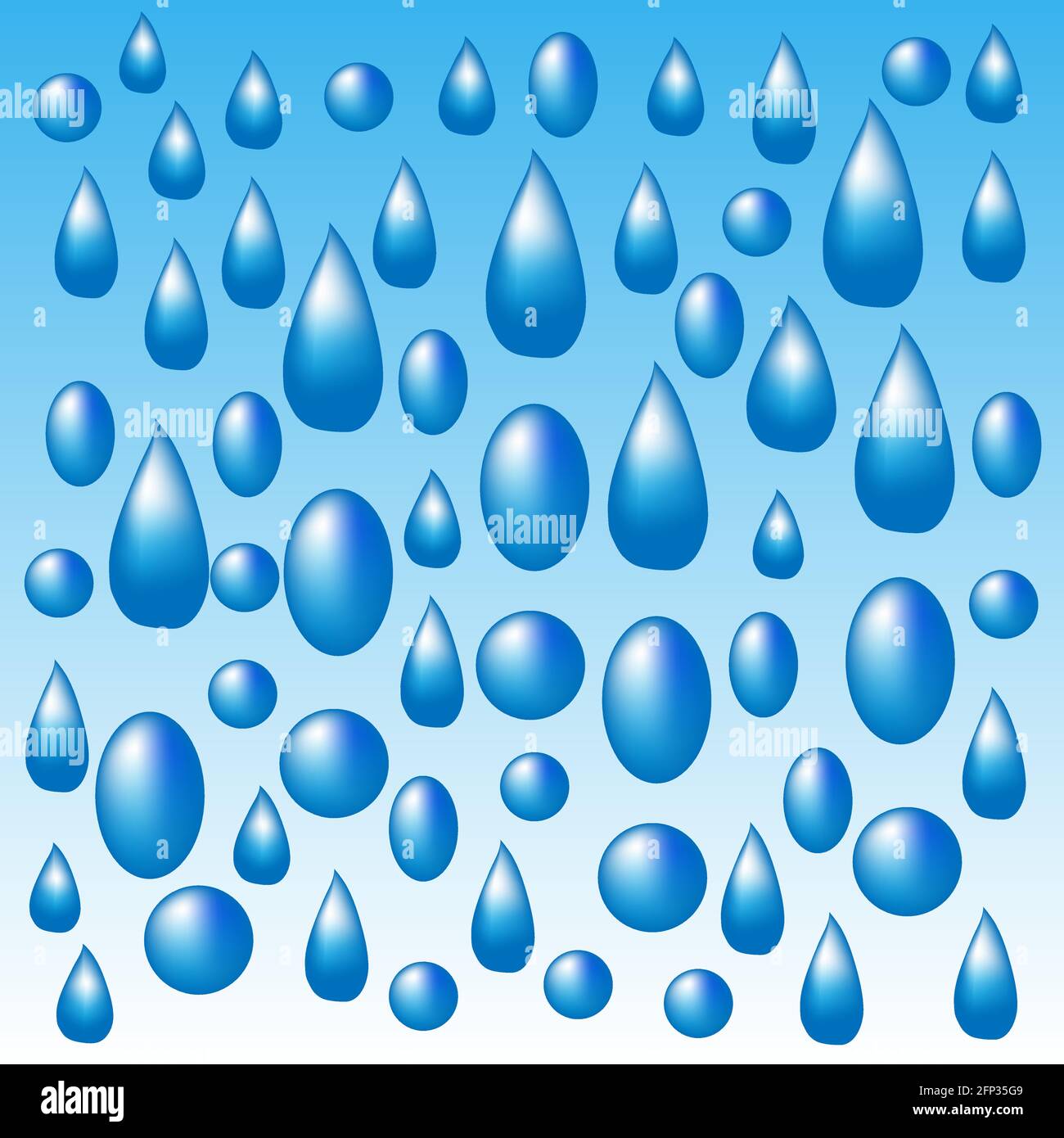 Rain drops raining Stock Vector Images - Alamy