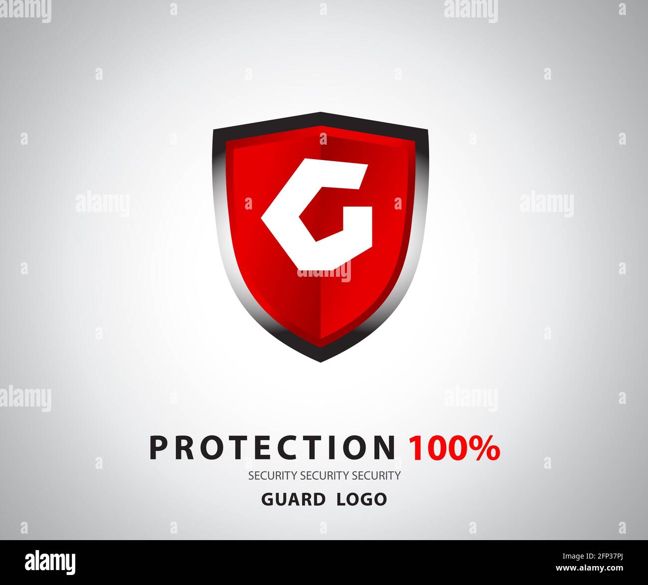 logo security company. vector emerald shield for protection, vector ...
