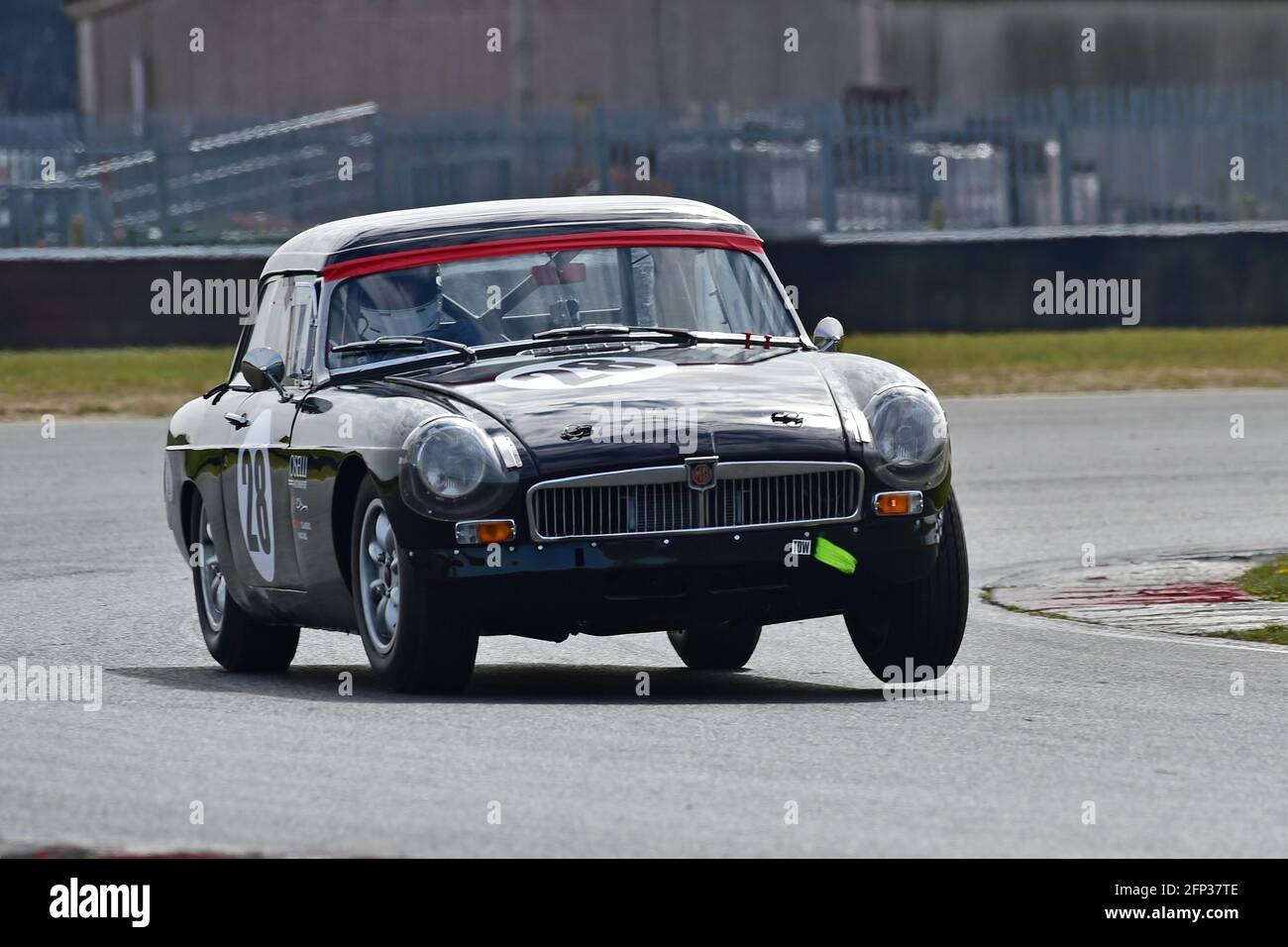 David Brown, MG B, Ecurie Classic Racing, Historic Sports Car Club ...