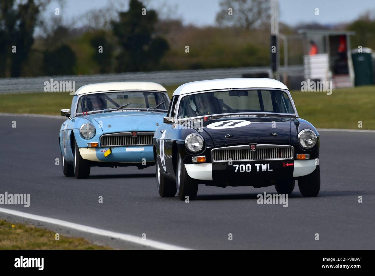 Chris Dear, Robert Campbell, MG B, Ecurie Classic Racing, Historic ...