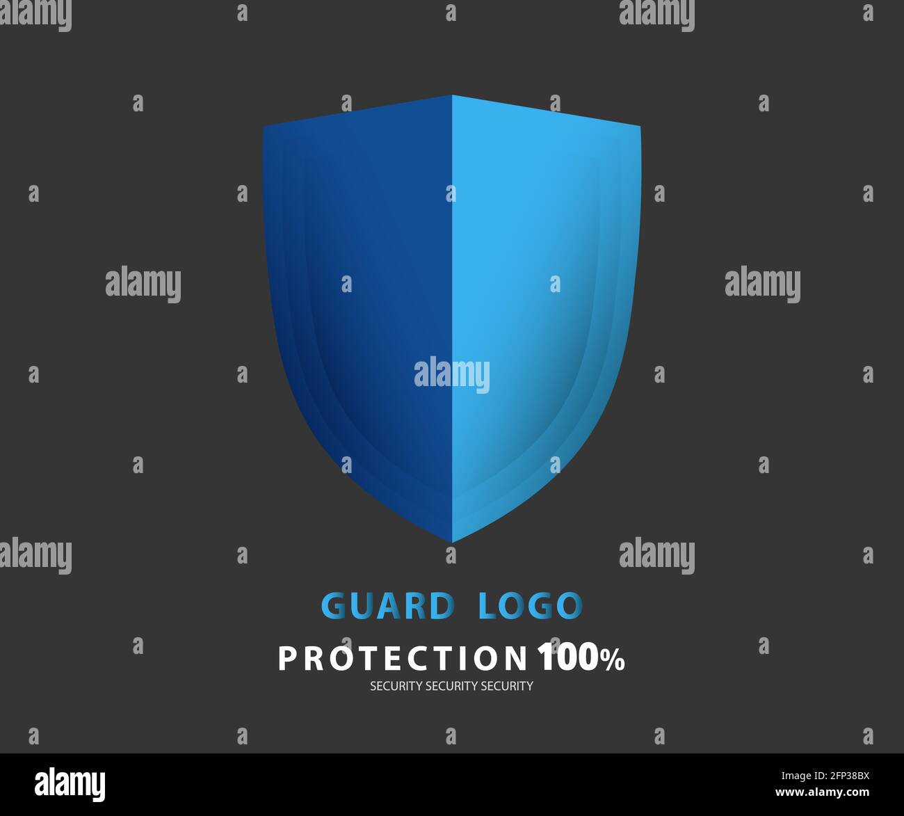 logo security company. vector emerald shield for protection, vector ...