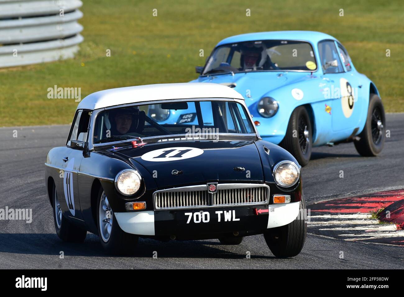 Chris Dear, Robert Campbell, MG B, Ecurie Classic Racing, Historic ...
