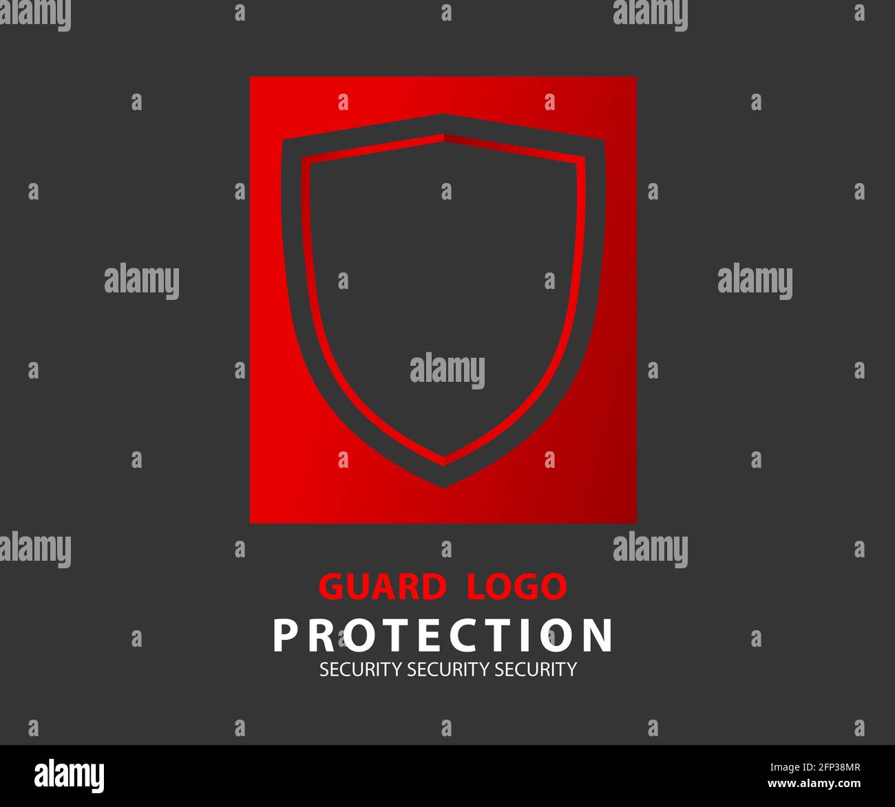 logo security company. vector emerald shield for protection, vector ...