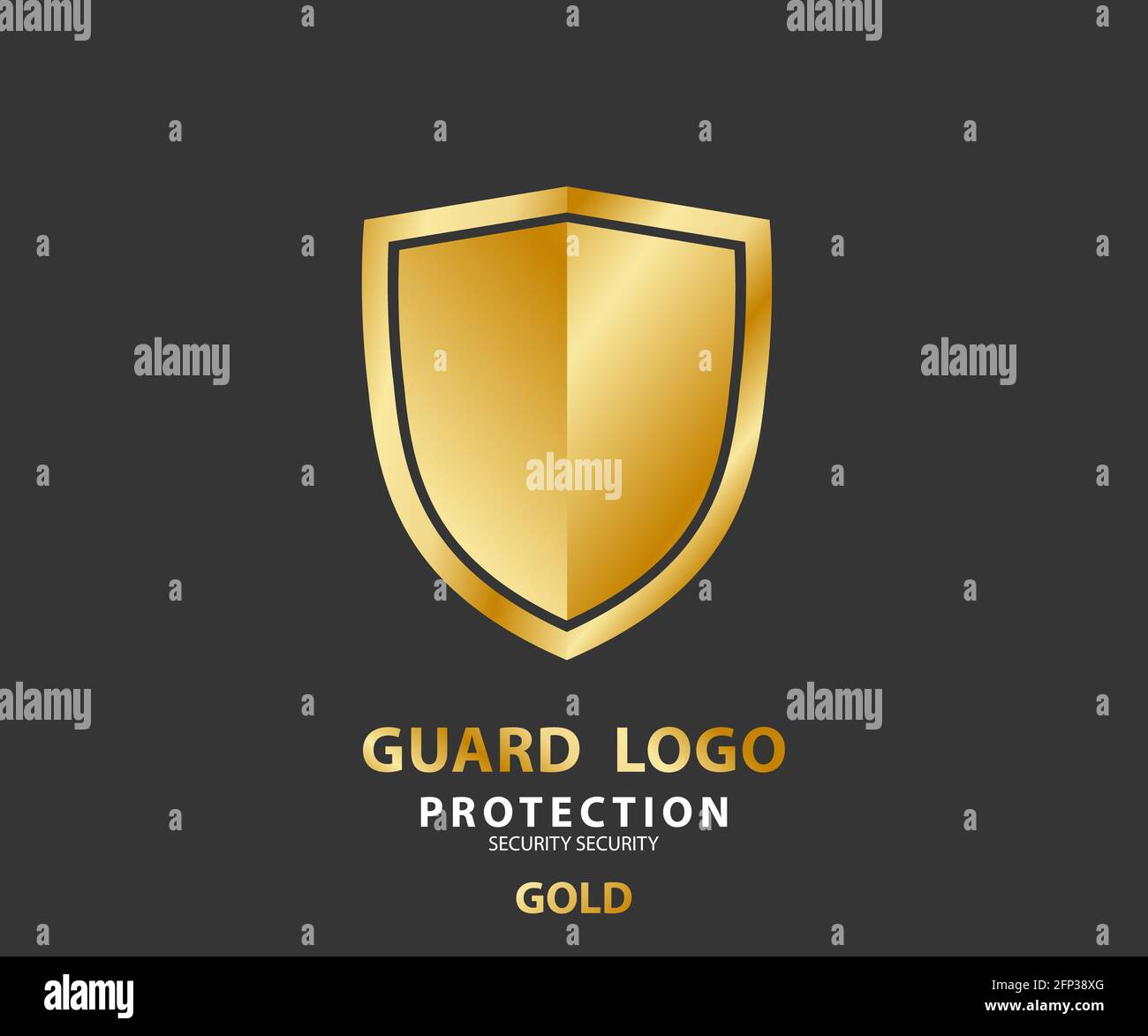 logo security company. vector emerald shield for protection, vector ...