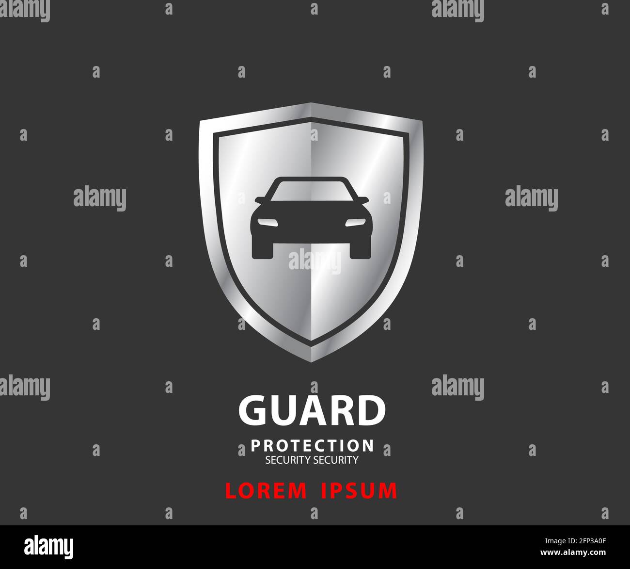 vehicle icon luxury shield, auto car gold guard insurance logo vector ...
