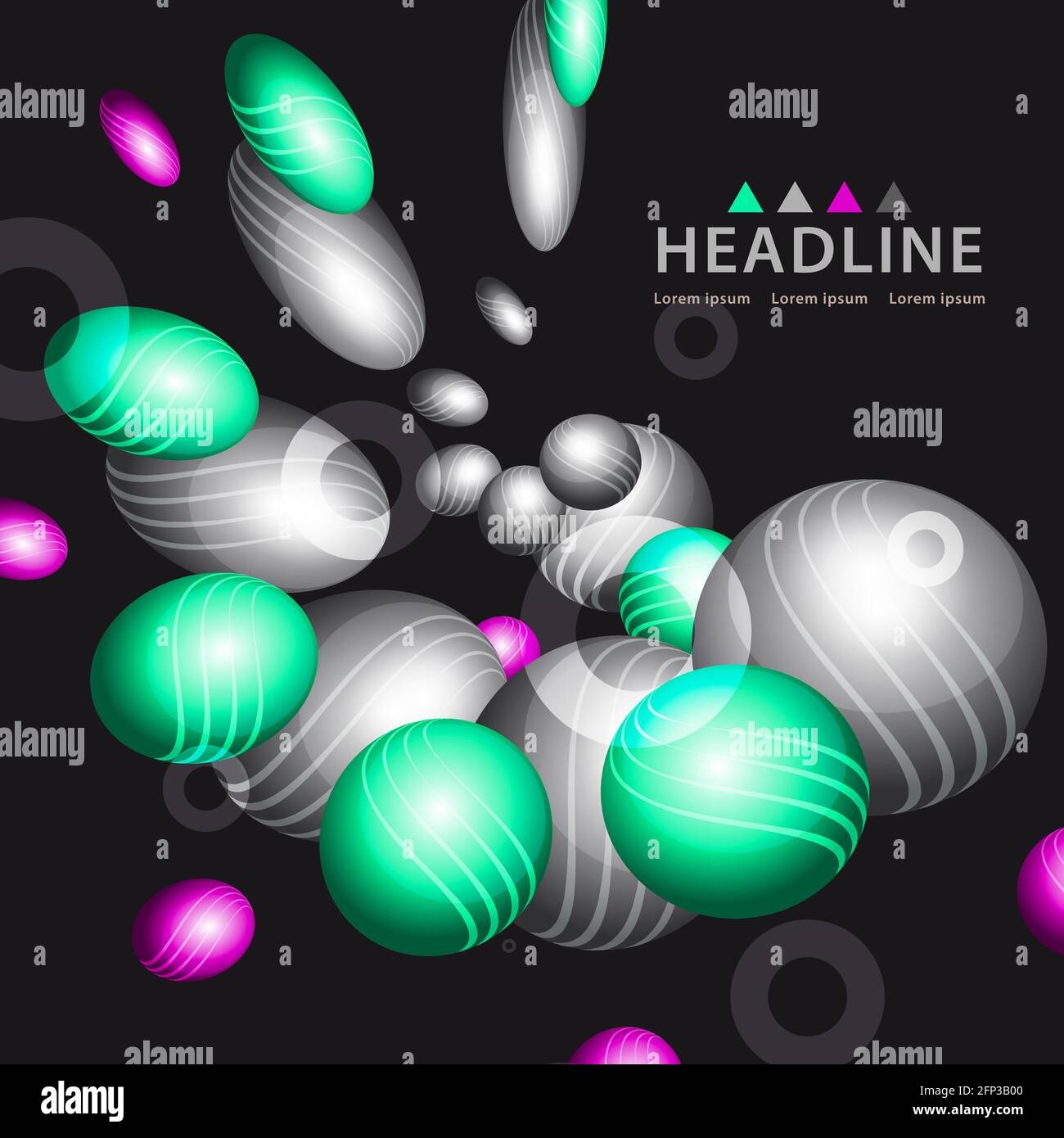 Brochure header colorful layout background template design Stock Vector ...