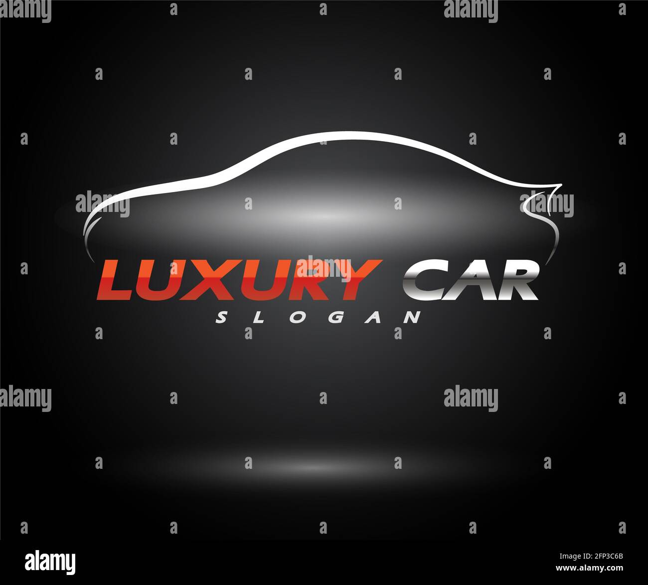 Sports Car Logo company, abstract car design concept automotive vector ...