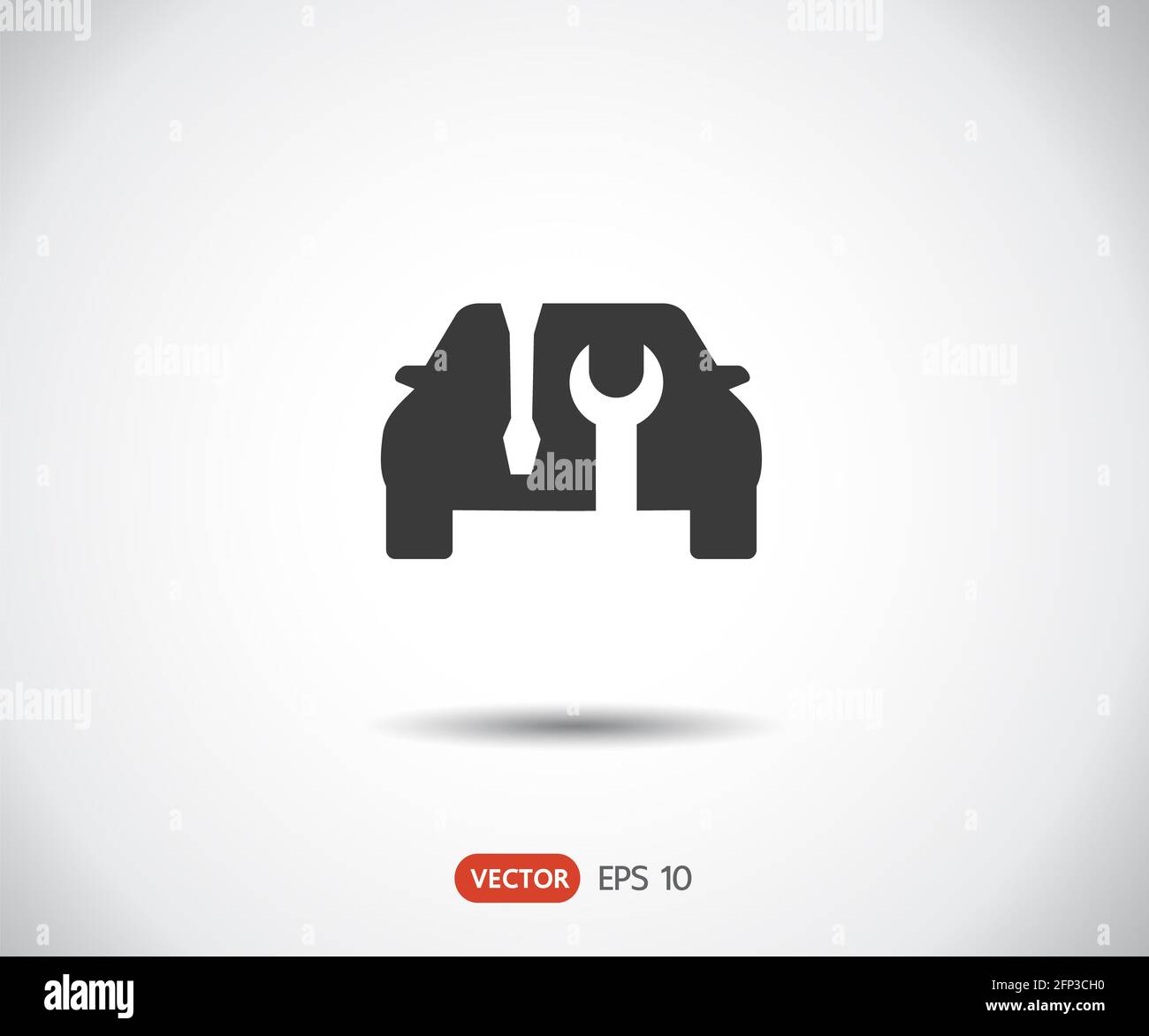 Car service icon, Auto Repair, Flat Maintenance logo design Vector ...