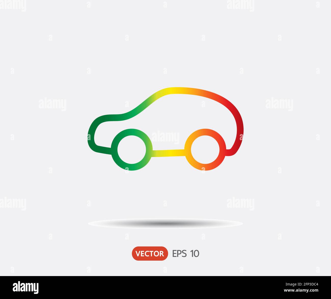 Pictograph of car, logo Vector illustration Stock Photo - Alamy