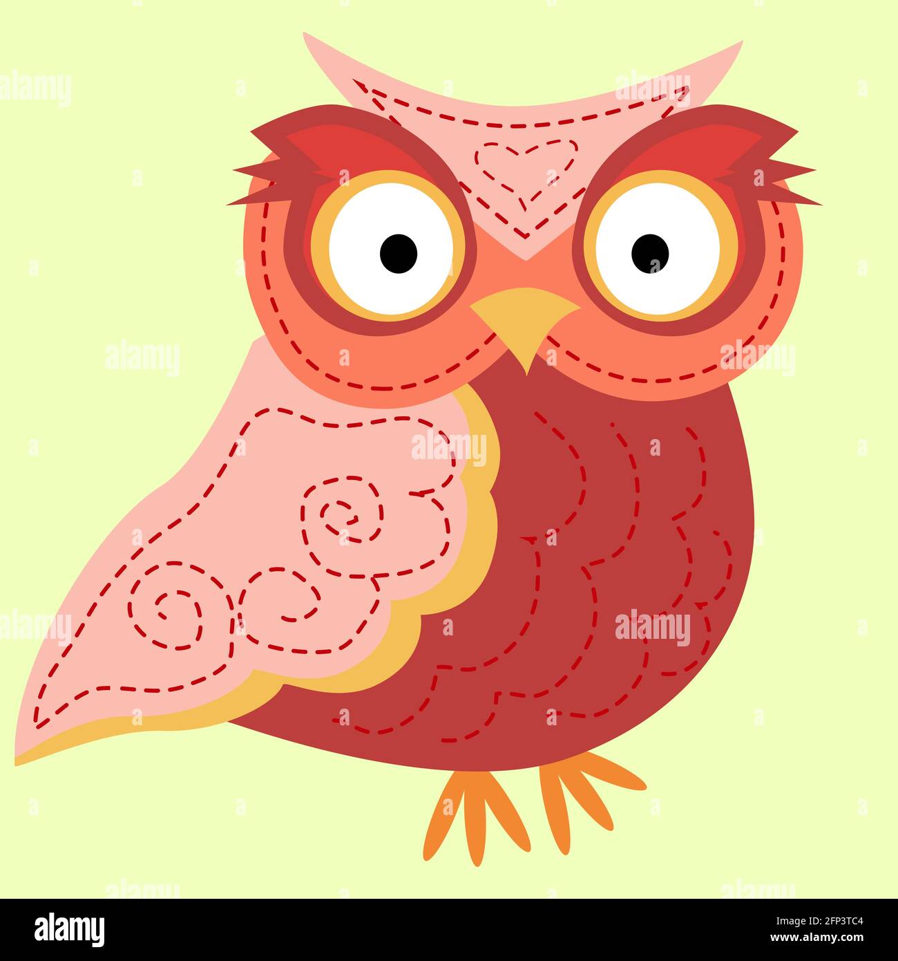 Pink And Grey Owl Clip Art Owl SVG / DXF / EPS / PNG Files (54987)