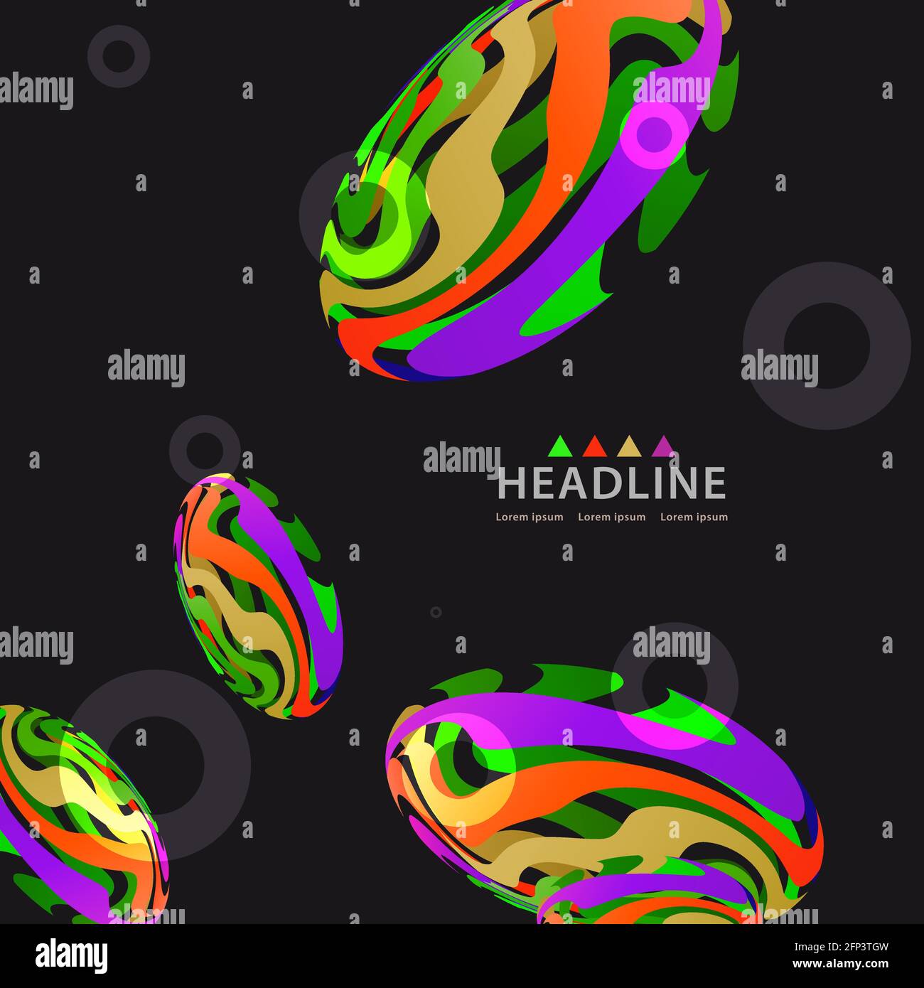 Brochure header colorful layout background template design Stock Vector ...