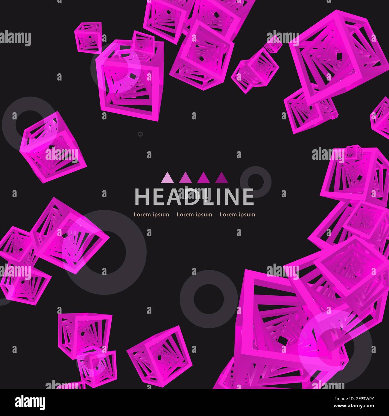 Brochure header colorful layout background template design Stock Vector ...