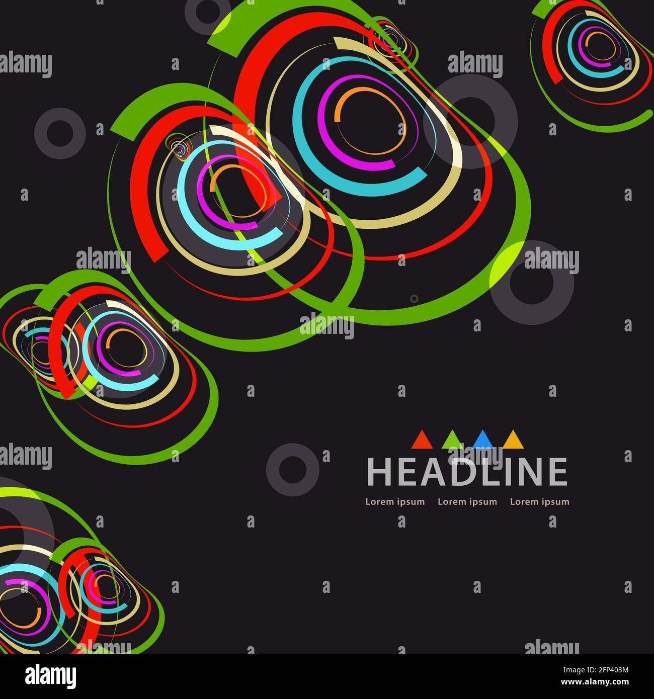 Brochure header colorful layout background template design Stock Vector ...