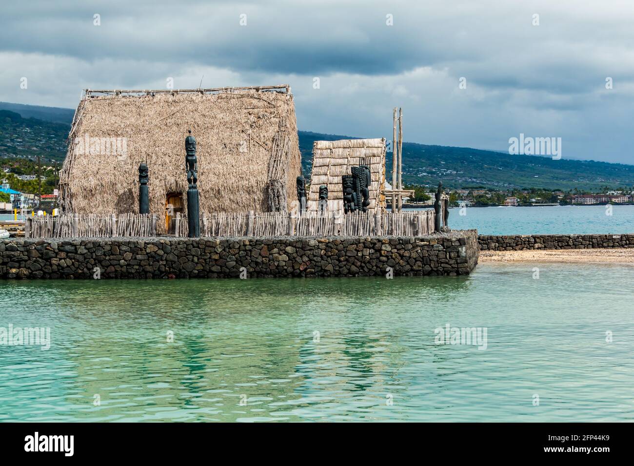The Historic Ahu' Ena Heiau, Kamakahonu National Historic Landmark ...