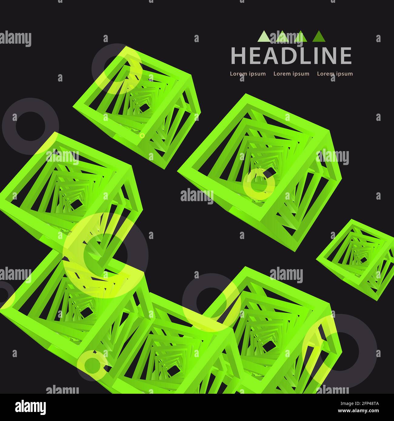 Brochure header colorful layout background template design Stock Vector ...