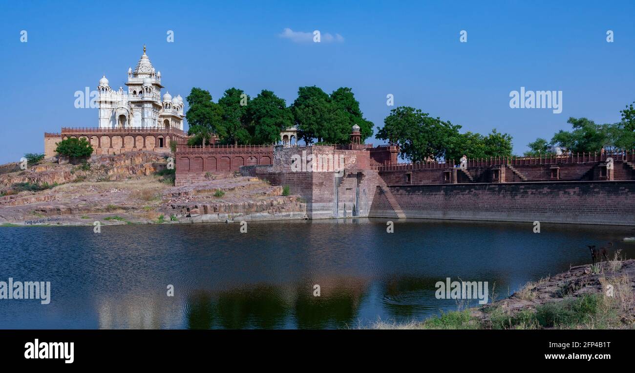 The Jaswant Thada, the Marble Cenotaph of Maharaja Jaswant Singh in ...