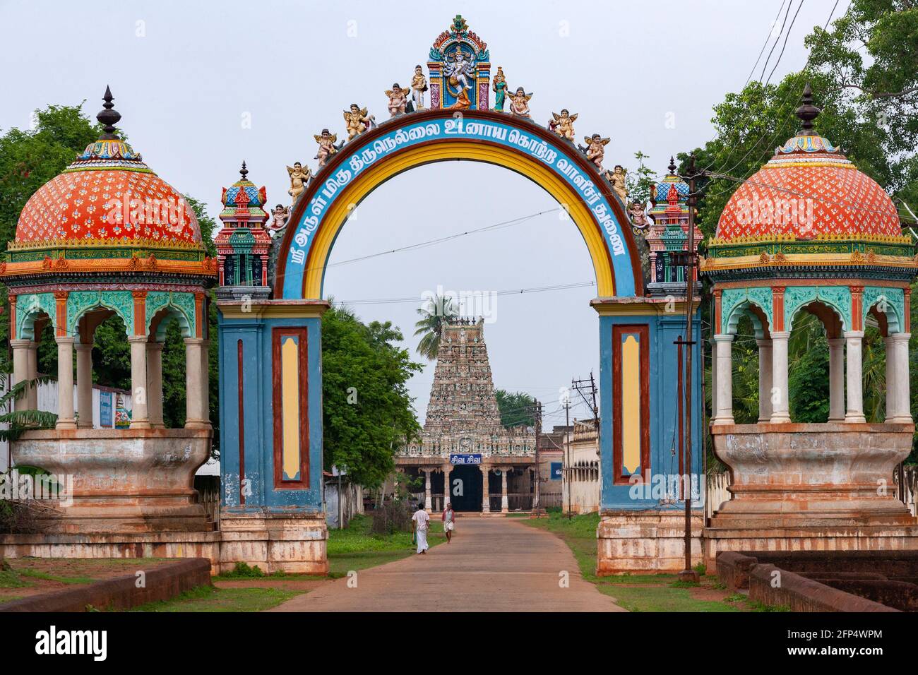 Chettinad temple hi-res stock photography and images - Alamy