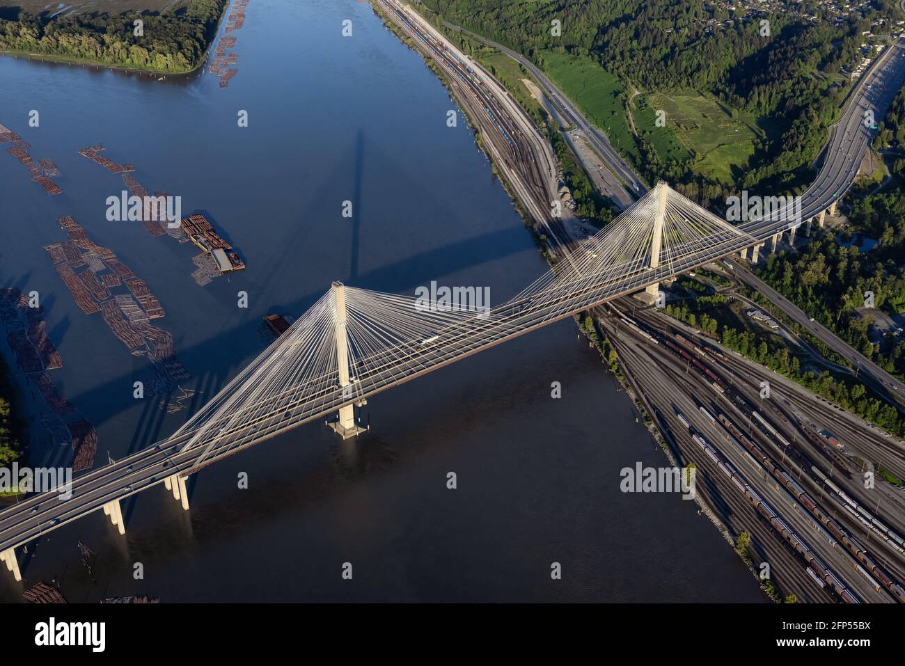 Coquitlam aerial hi-res stock photography and images - Alamy