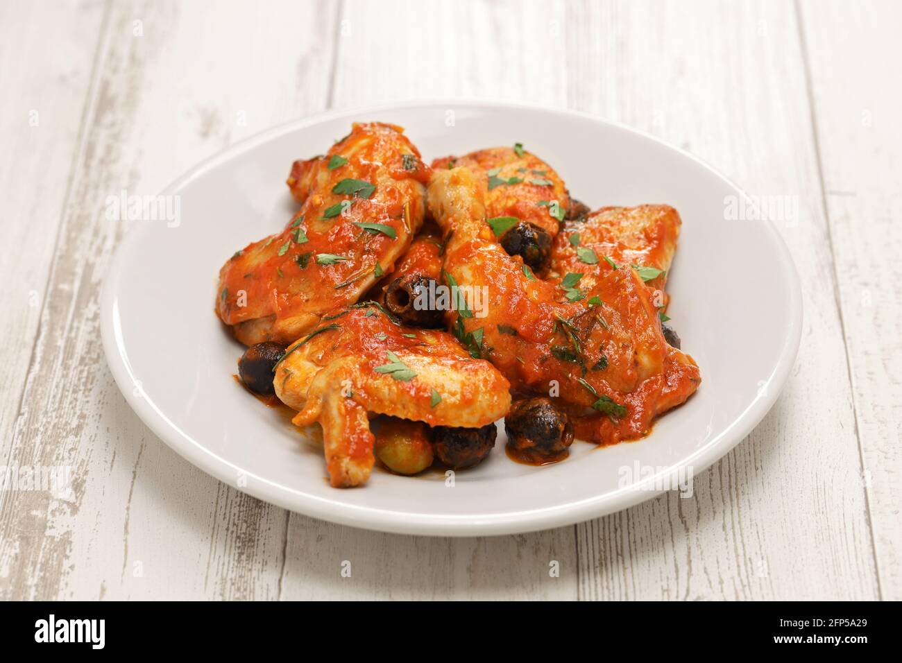 chicken cacciatora,pollo alla cacciatora, Italian hunter style braised ...