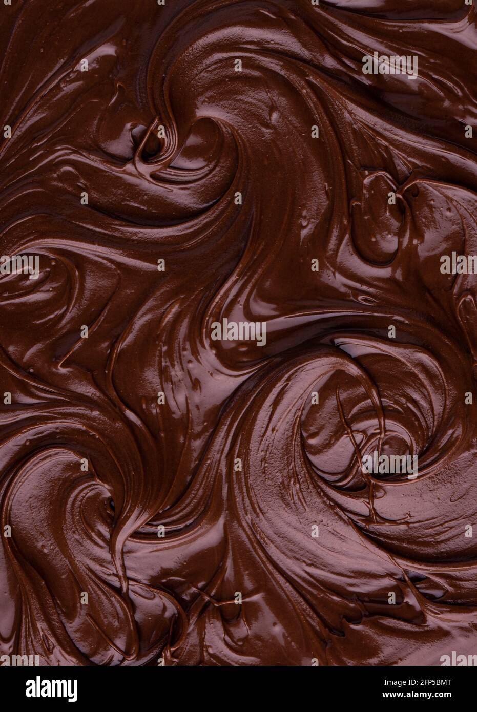 Food texture of melted chocolate or spread Stock Photo - Alamy