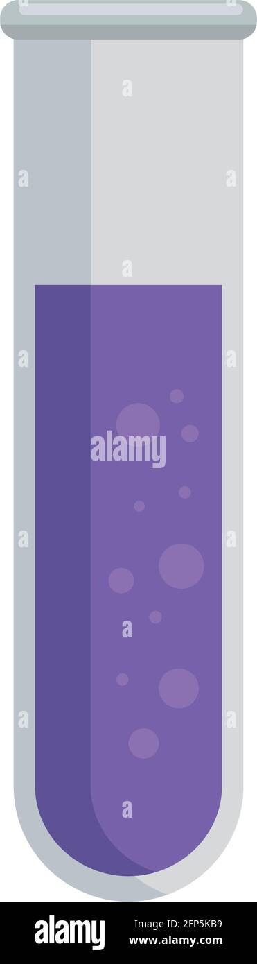 Laboratory purple tube Stock Vector Image & Art - Alamy