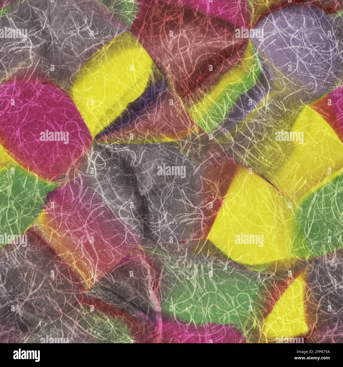 Seamless abstract blobs of color paper texture Stock Photo - Alamy