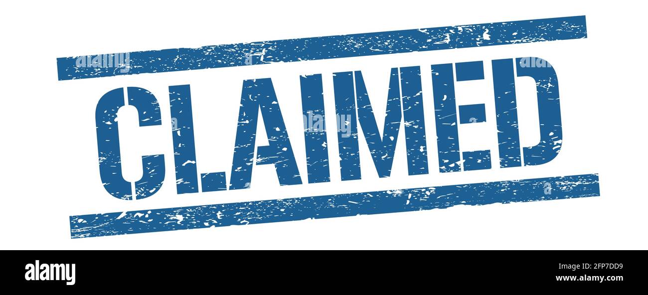 Claimed stamp hi-res stock photography and images - Alamy