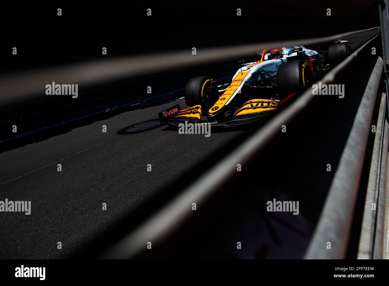 Monte Carlo, Monaco. May 20 2021: 03 RICCIARDO Daniel (aus), McLaren ...