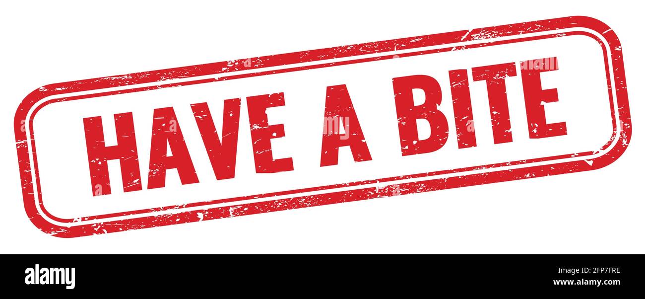 Have a bite stamp hi-res stock photography and images - Alamy