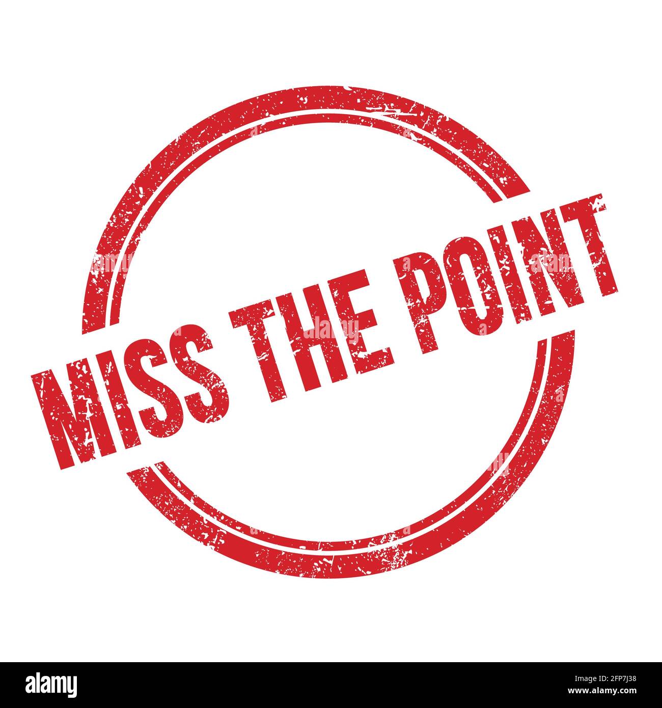 Miss the point text hi-res stock photography and images - Alamy