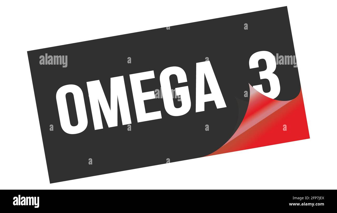 Omega 3 sticker hi-res stock photography and images - Alamy