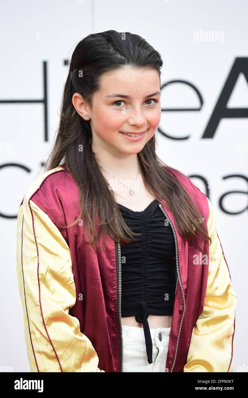 Lilly Aspell attending an outdoor screening of Wonder Woman 1984 at the ...