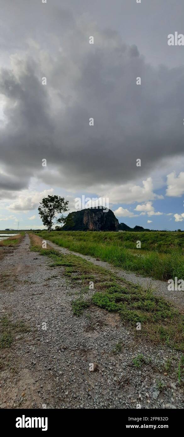 Gunung Keriang (Keriang Hill) in Alor Setar, Kedah, Malaysia Stock ...