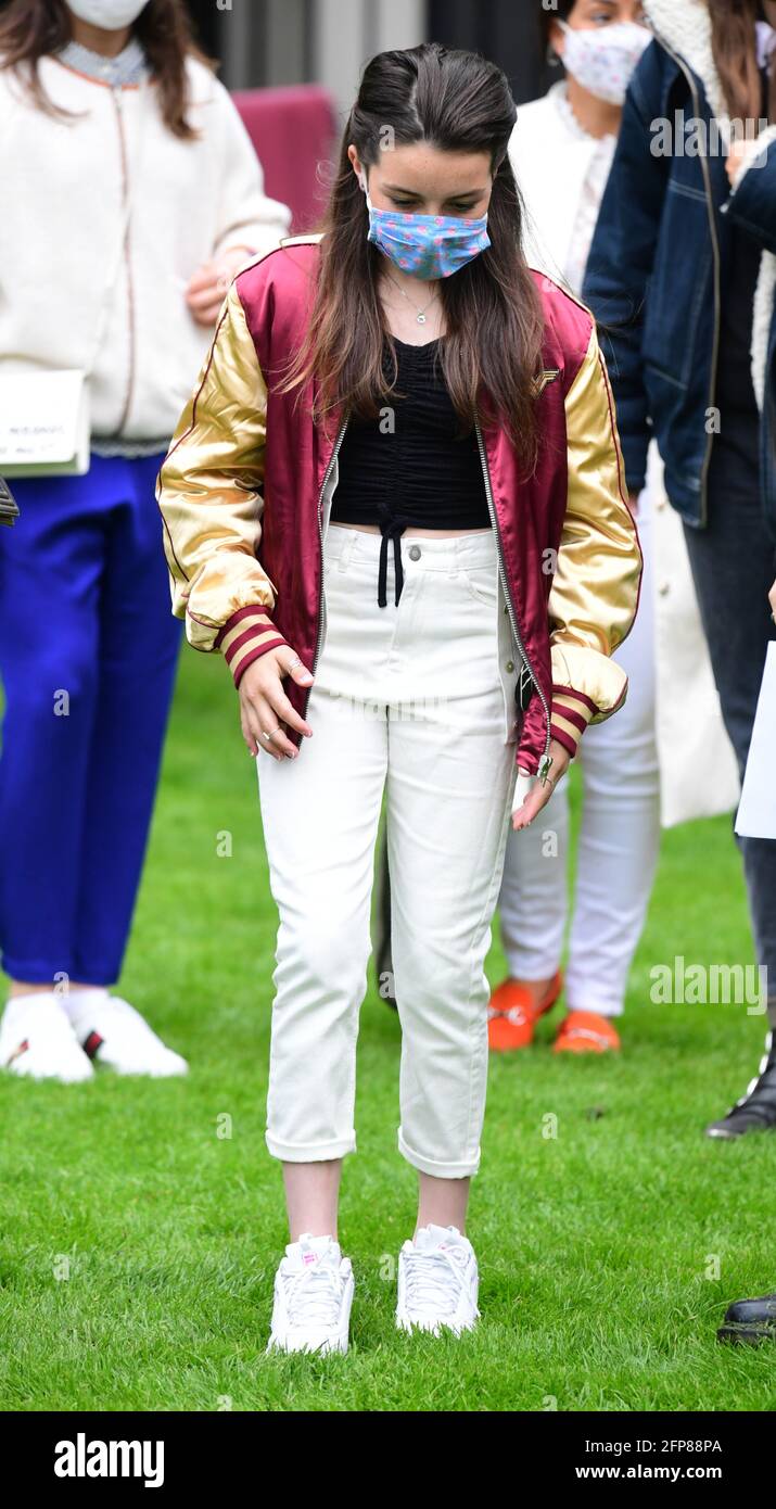 Lilly Aspell attending an outdoor screening of Wonder Woman 1984 at the ...