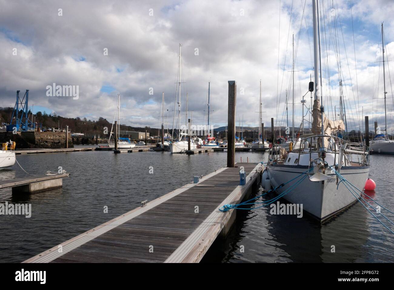 Rhu scotland boat hi-res stock photography and images - Alamy