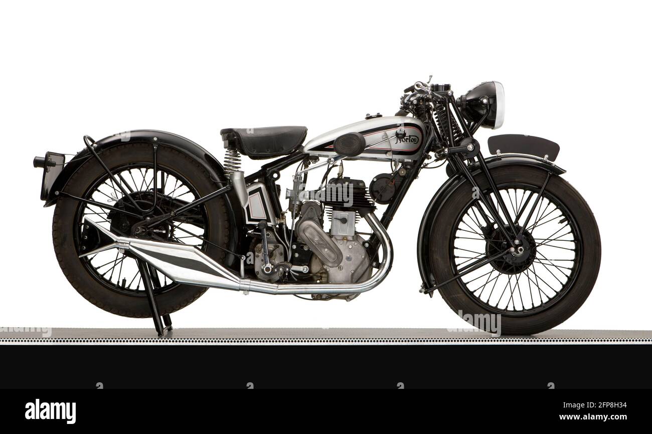 1932 Norton 490cc Model 16H Stock Photo - Alamy